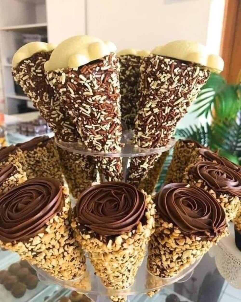 Cone Trufado De Chocolate - LIBRAIN